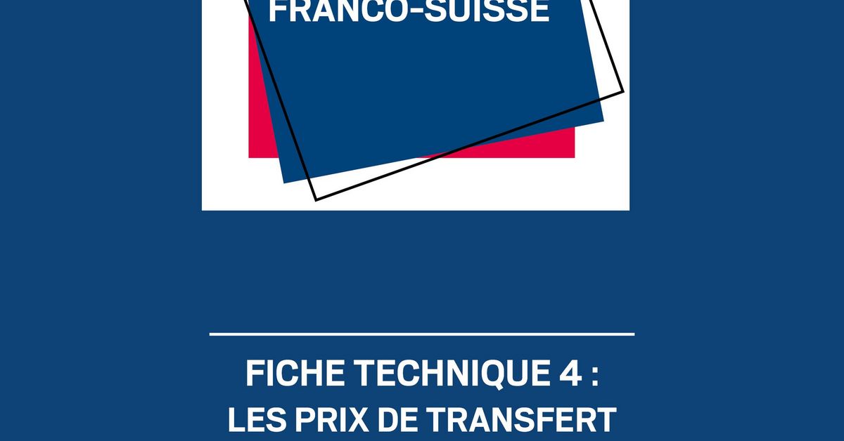 Les prix de transfert | CCI France Suisse
